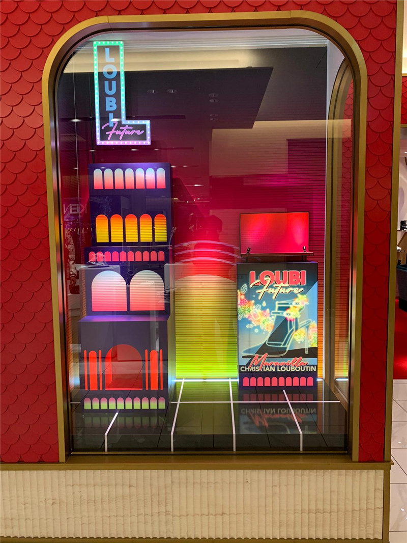 Acrylic luminous prop display window_Windows_Products_Bluesky-display